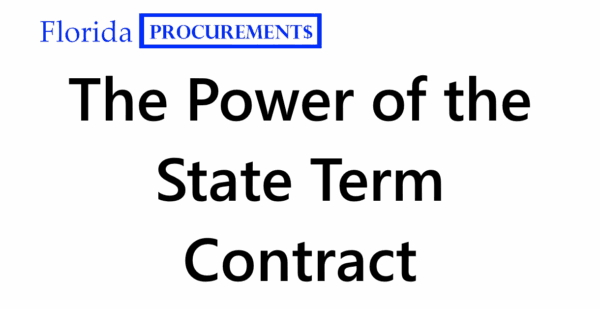 UPDATED: Florida RFP Guide: Expert Analysis of Proposal Process ...